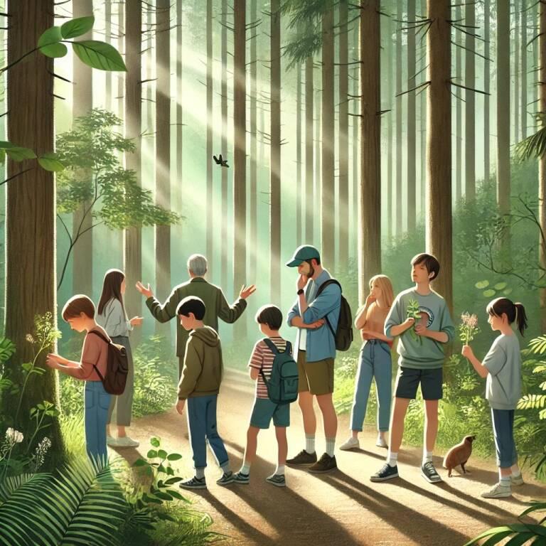 Nature activities: Sensory walk in the Nodes forest - Guided tours and ...